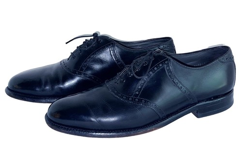 FOOTJOY ICON BLACK 11 1/2 C WINGTIP CLASSIC OXFORD DRESS SHOES | eBay