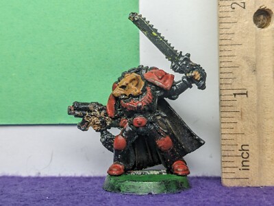 Games Workshop Space Wolf Captain 070268/4 Miniature Metal Citadel ...