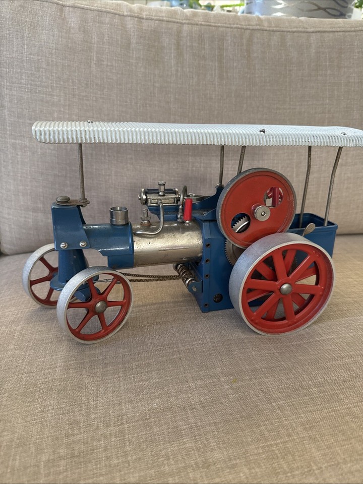 Wilesco D405 TOY STEAM ENGINE TRACTOR OPEN BOX- Old Smoky- MADE IN ...