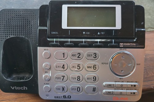 VTech DS6251-2 DECT 6.0 Expandable Cordless Phone System with Digital ...