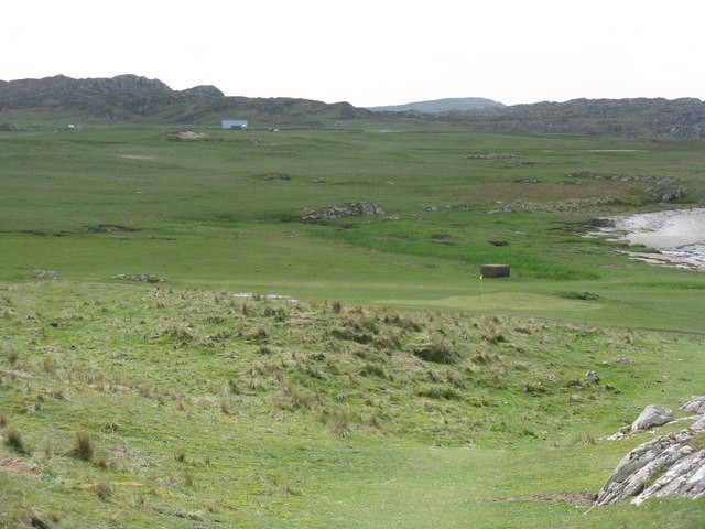 Photo A2 Colonsay Golf Course Lower Kilchattan Looking across to the ...