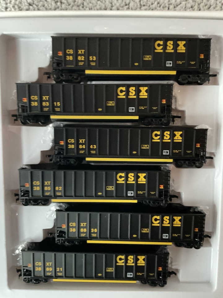 WALTHERS HO # 932-5312 CSX BETHGON COAL CARS # 2 ( 6 cars) NIB | eBay