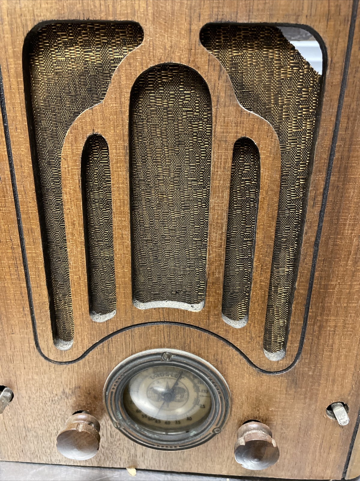 Vtg. Crosley 555 tube tombstone radio For restoration Or Parts Rare | eBay