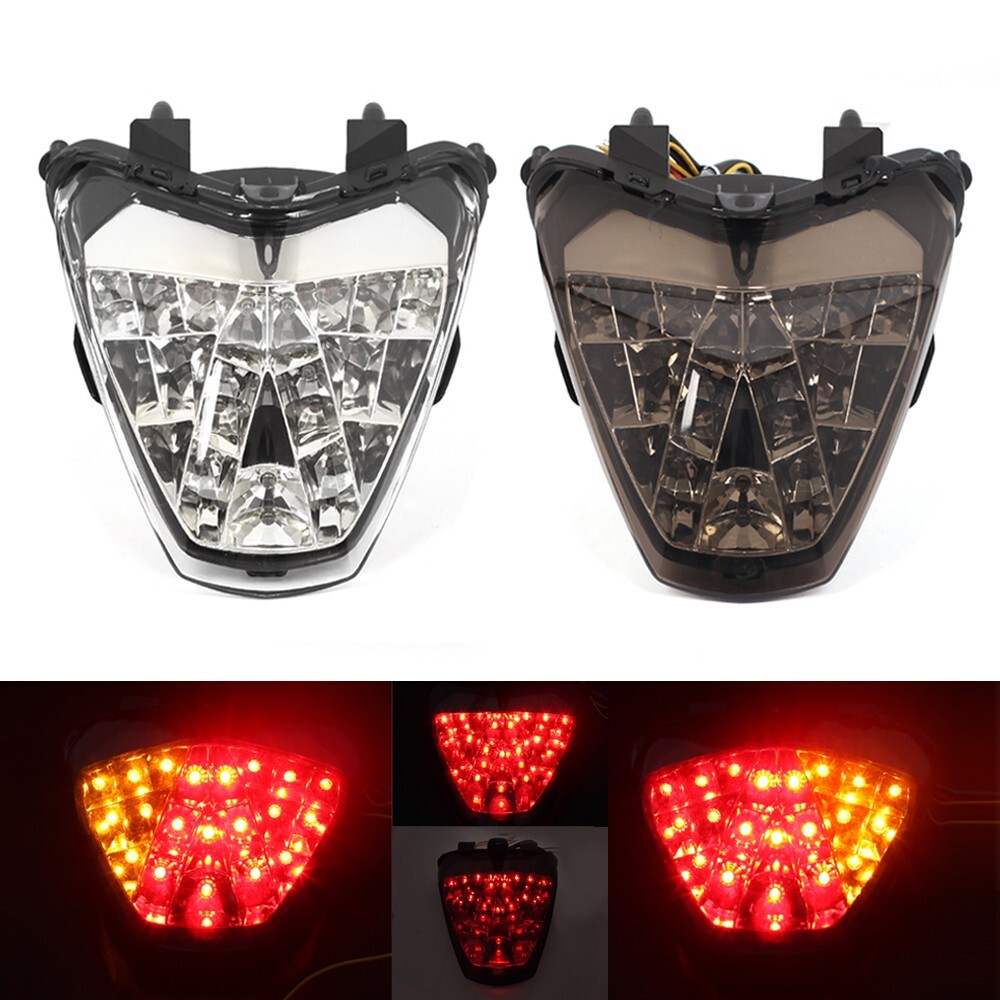 LED Tail Light Integrated Turn signals Blinker For HONDA CBR300R/250R ...