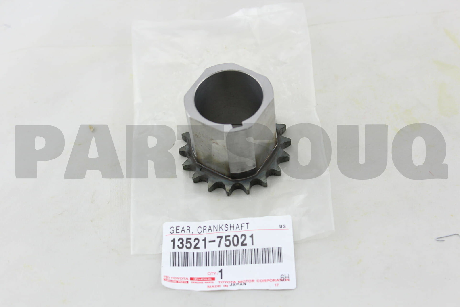 1352175021 Genuine Toyota GEAR OR SPROCKET, CRANKSHAFT TIMING 13521 ...