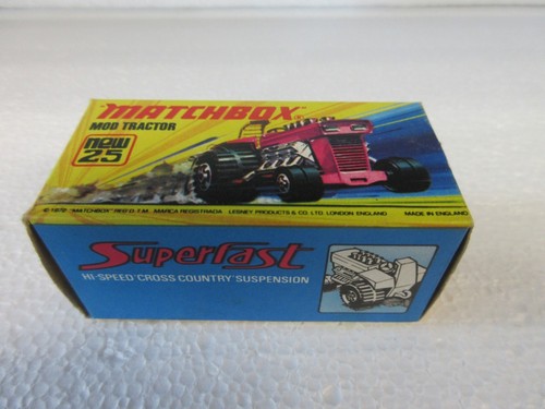 Matchbox Superfast 25 Mod Tractor | eBay