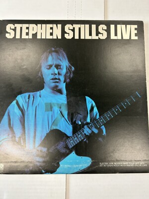 STEPHEN STILLS LIVE VINYL LP ATLANTIC SD 18156 VG+ ELECTRIC SIDE ...