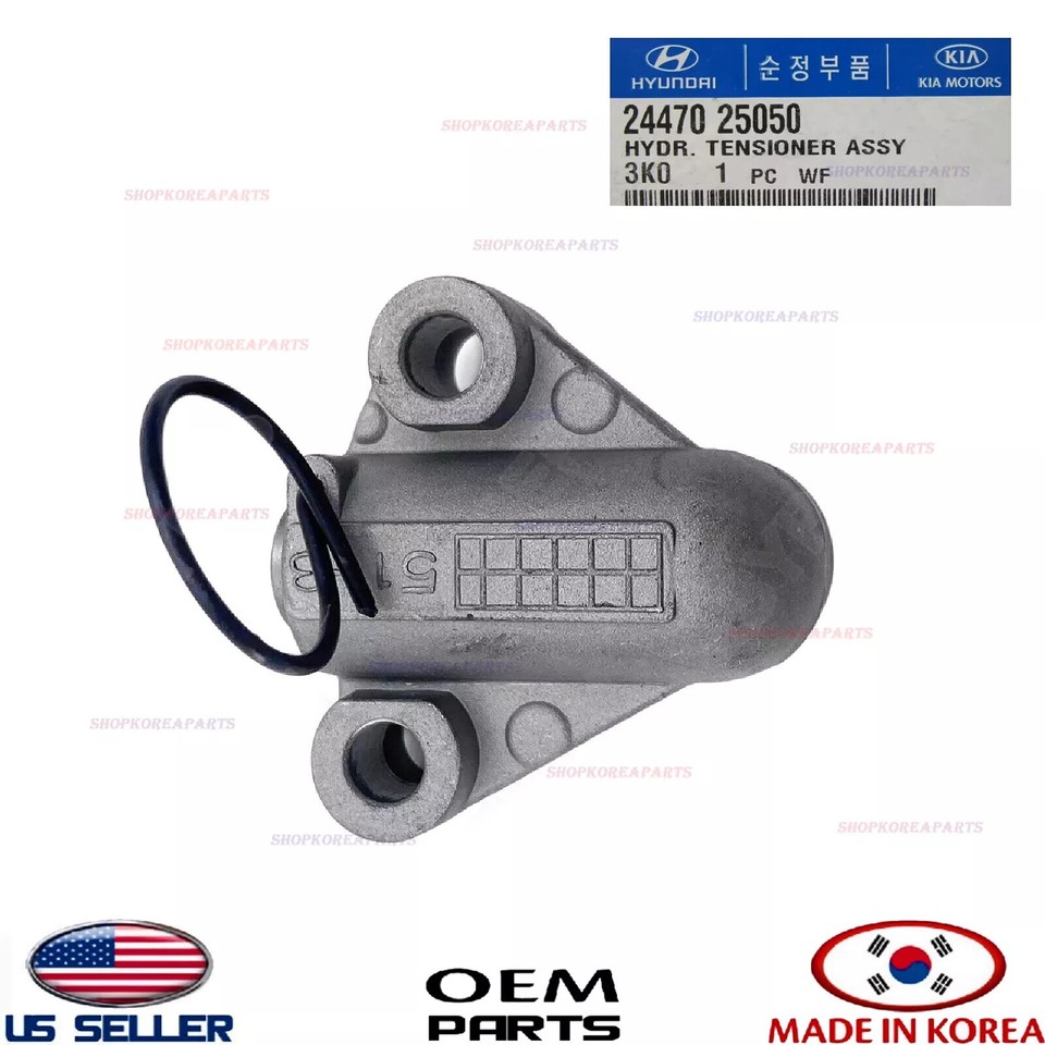 Genuine OEM Oil Pump Chain Tensioner Hyundai Kia 2.4L *See List 24470 ...
