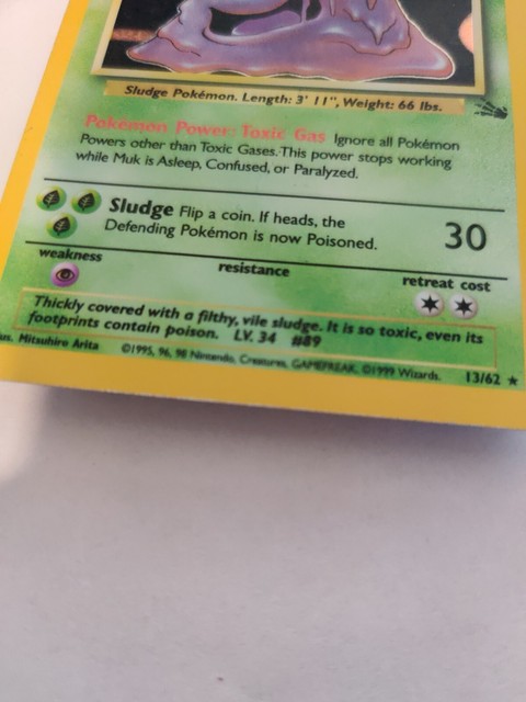 Pokémon TCG Muk Legendary Collection 16 Reverse Holo Holo Rare for sale ...