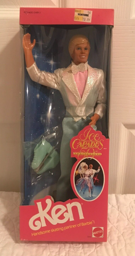 1989 Ice Capades Ken Barbie Doll - 50th Anniversary Skater - Mattel ...