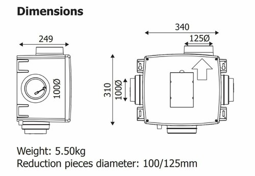 Monsoon MON-MEV Multi-Room Extractor Fan Unit Whole House | eBay UK