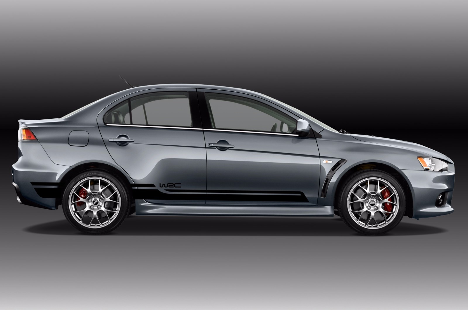 GT Stripe mitsubishi lancer set of 2 Hard Wearing Vinyl film NEW ...