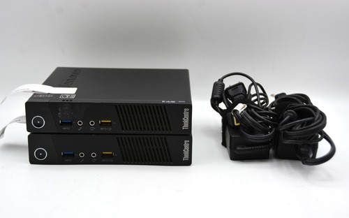 Lot of 2 Lenovo ThinkCentre M93 Tiny / i7-4785T @ 2.20 / 16GB RAM / No ...