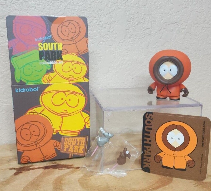 Kidrobot South Park Mini Series 1 - 3" Vinyl Figures Cartman, Kenny ...