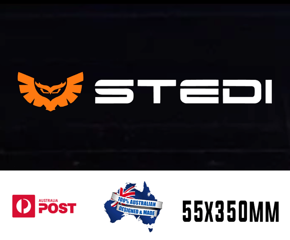 2x Stedi Bullbar Windshield Windscreen Sticker Decal 350mm | eBay Australia