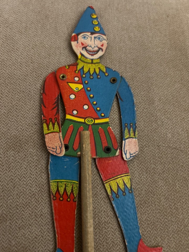 Antique Jester German Toy Jumping Jack Unusual | eBay