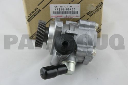 4431060450 Genuine Toyota PUMP ASSY, VANE 44310-60450 | eBay Australia