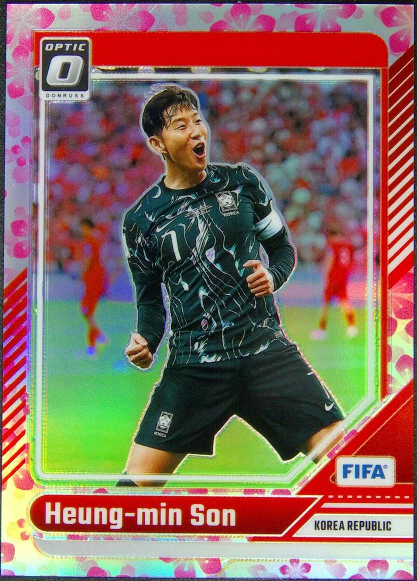 2024-25 Panini Donruss Fifa - Optic Heung-Min Son #50 Plum Blossom ...