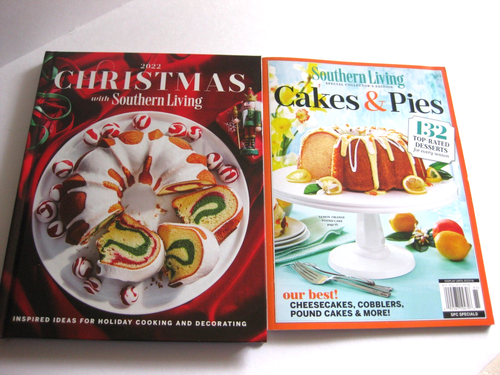Southern Living Cakes Pies Christmas Books 2022 Lot (2) New | eBay