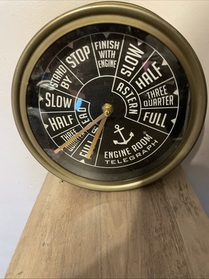 Nautical Ship Engine Room Clock | eBay