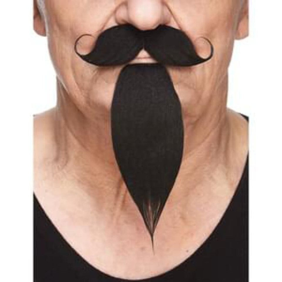 Napoleon III Imperial Fake Mustache & Beard | eBay