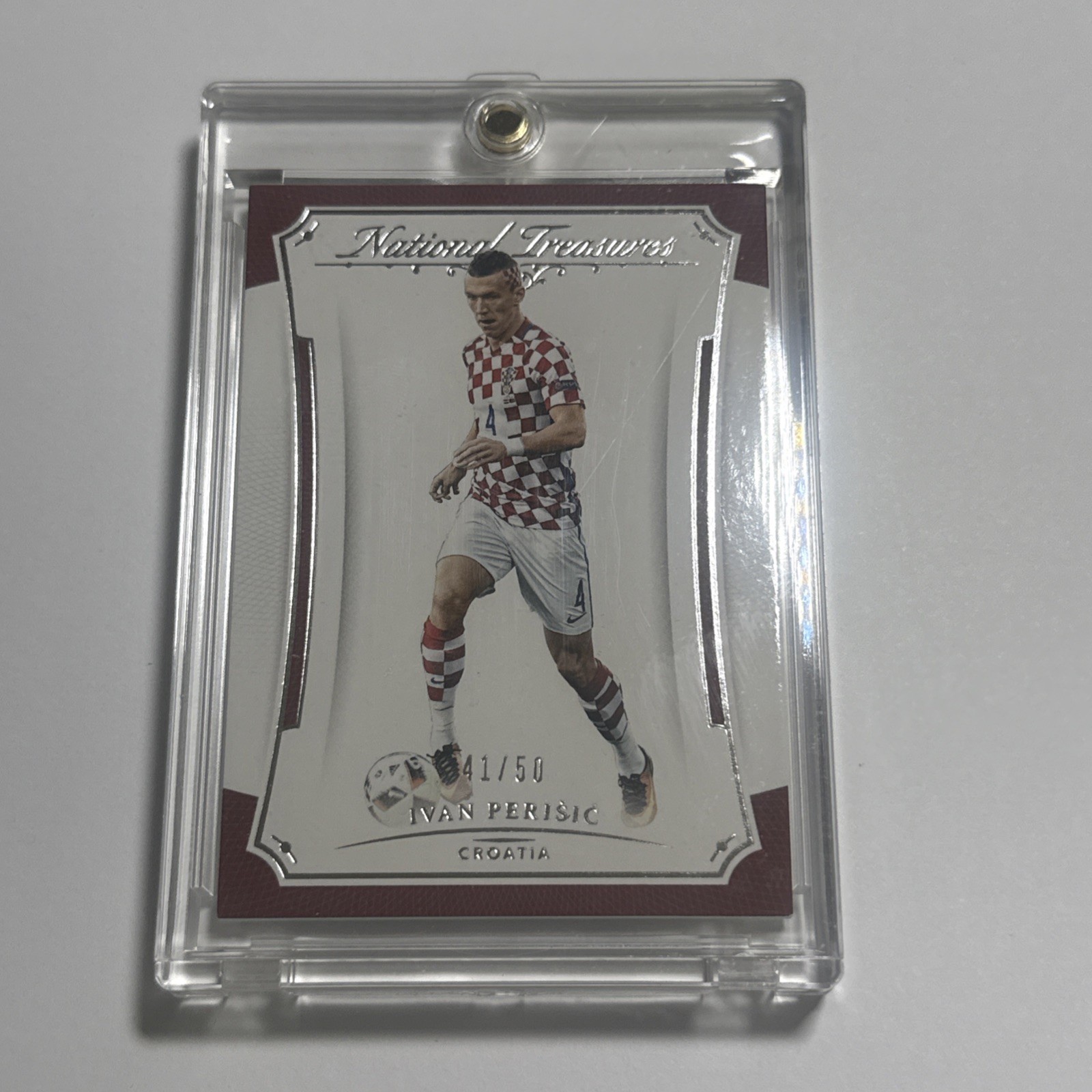 Ivan Perisic 2018 National Treasures #28 Gold /10 Price Guide - Sports ...