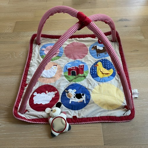 SKIP HOP Pottery Barn Kids Baby Activity Mat Farmyard Animals 30 ...