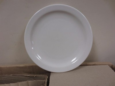 Rego 6 3/8" Classic White Plates (Case of 36) Restaurant and Catering ...