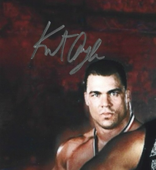 Steve Austin The Rock Triple H Kurt Angle Autographed WWE Attitude ...