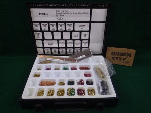 Ultra OMK112 lock rekeying/rekey/keying kit fits Kwikset locksets #7 | eBay