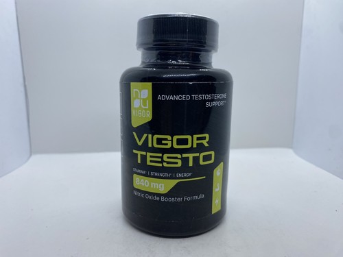 Vigor Advanced Testosterone Support Nitric Oxide Booster Formula • 60 ...