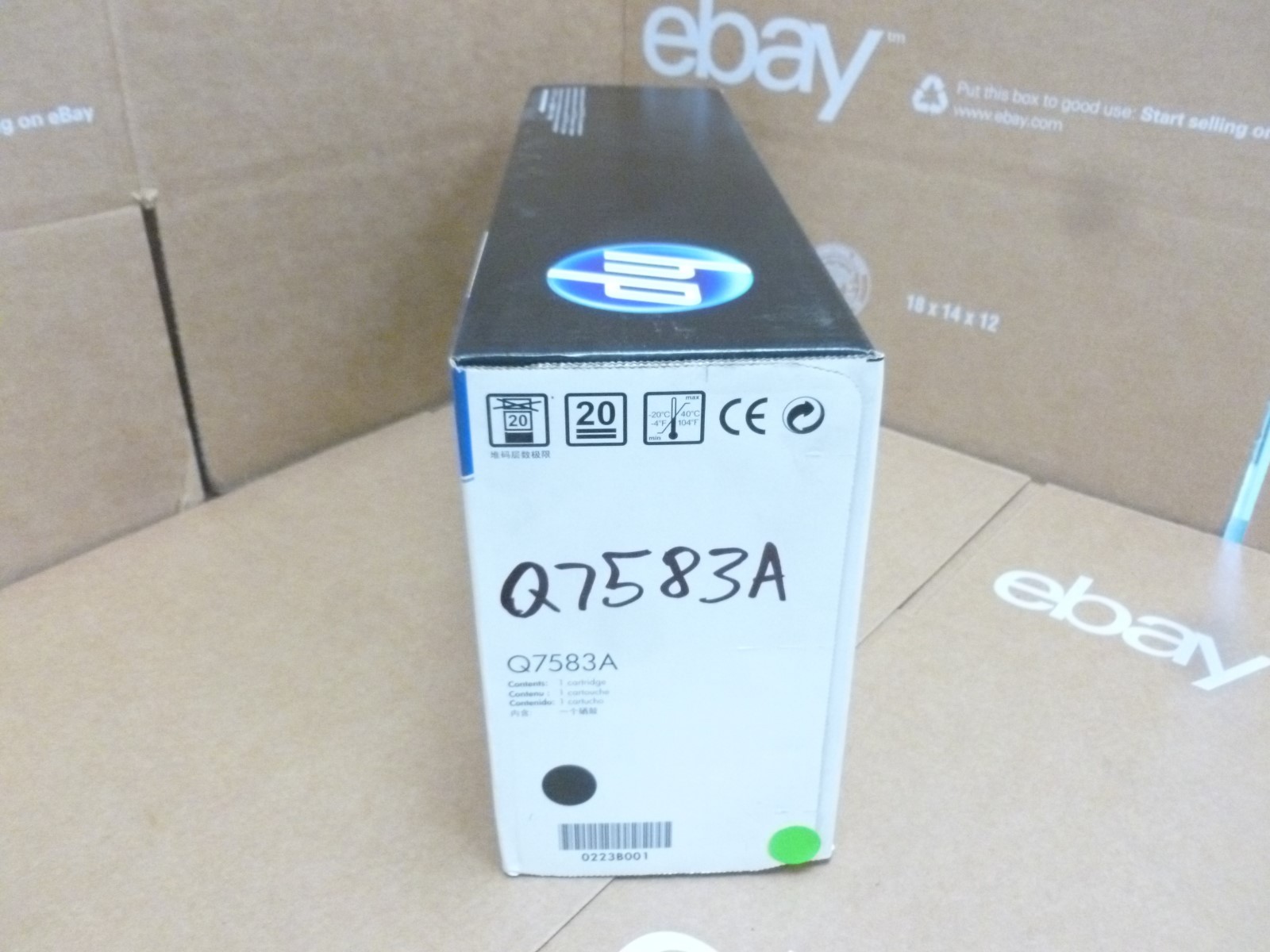 HP Q7583A (503A) Hewlett Packard Magenta Toner Cartridge Genuine OEM ...