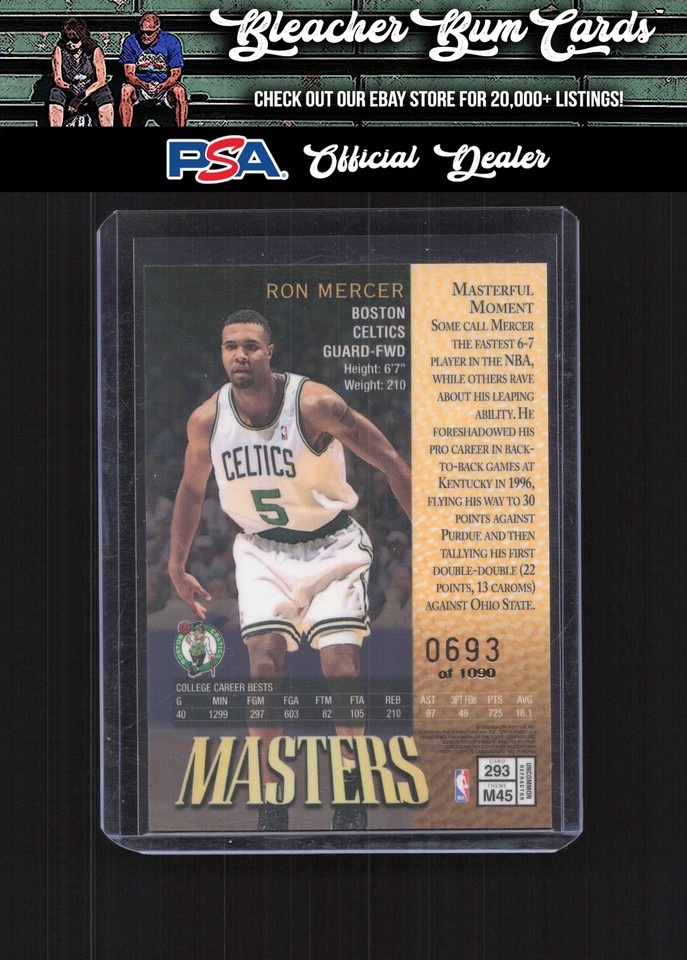 1997-98 Finest 293 Ron Mercer Refractors #/1090 | eBay