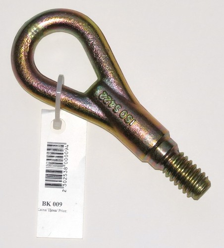 Tow hook towing eye loop bracket ring anneau de remorquage BMW 3, 5, 7 ...