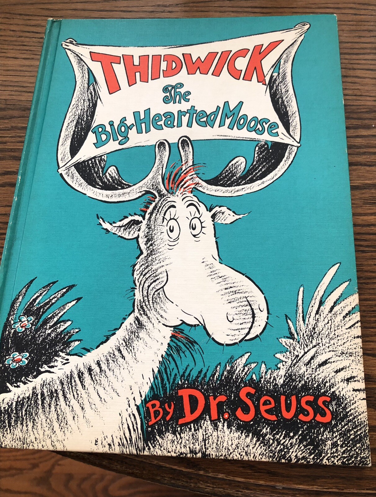DR SEUSS Book - THIDWICK the BIG HEARTED MOOSE Book Club 1948 | eBay
