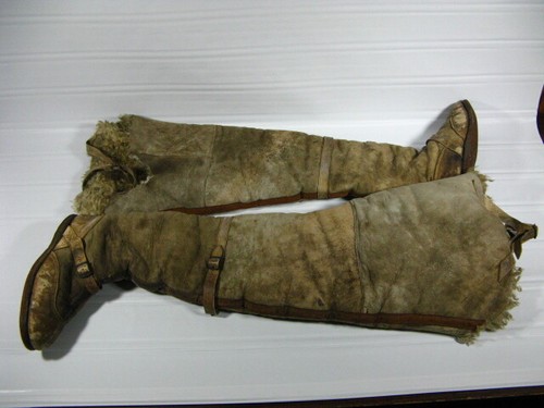 Rare 1918 Original WWI British Royal Flying Corps FUG Boots WOW! | eBay