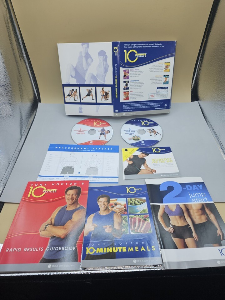 BEACHBODY Tony Horton 10 Minute Trainer Includes 5 Workouts 2-Disc DVD Set 2009 678026455199 | eBay
