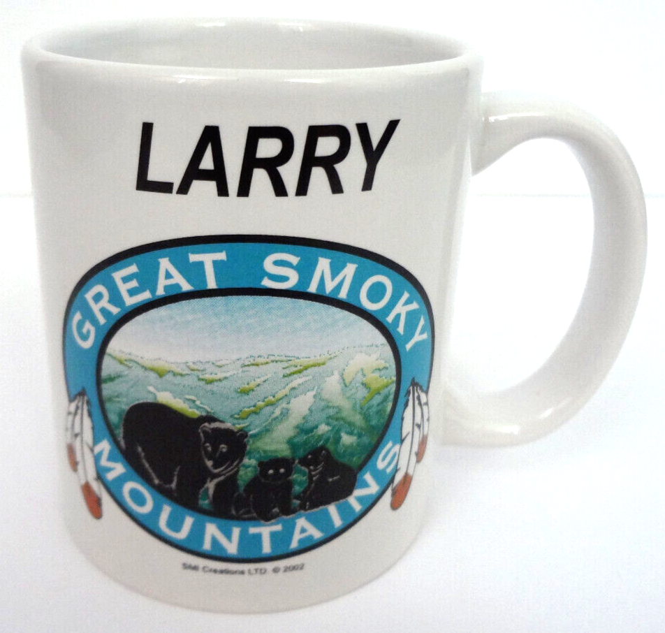 GREAT SMOKY MOUNTAINS COFFEE MUG CUP VINTAGE SOUVENIR PERSONALIZED NAME ...