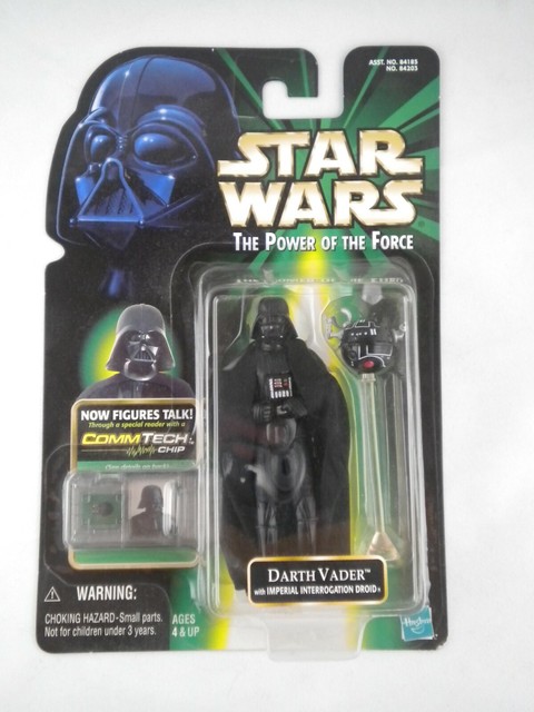 Star Wars Power of The Force CommTech Darth Vader Action Figure 1999 ...