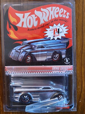 Hot Wheels RLC Drag Dairy 2014 Club Membership Silver #839 of Only ...