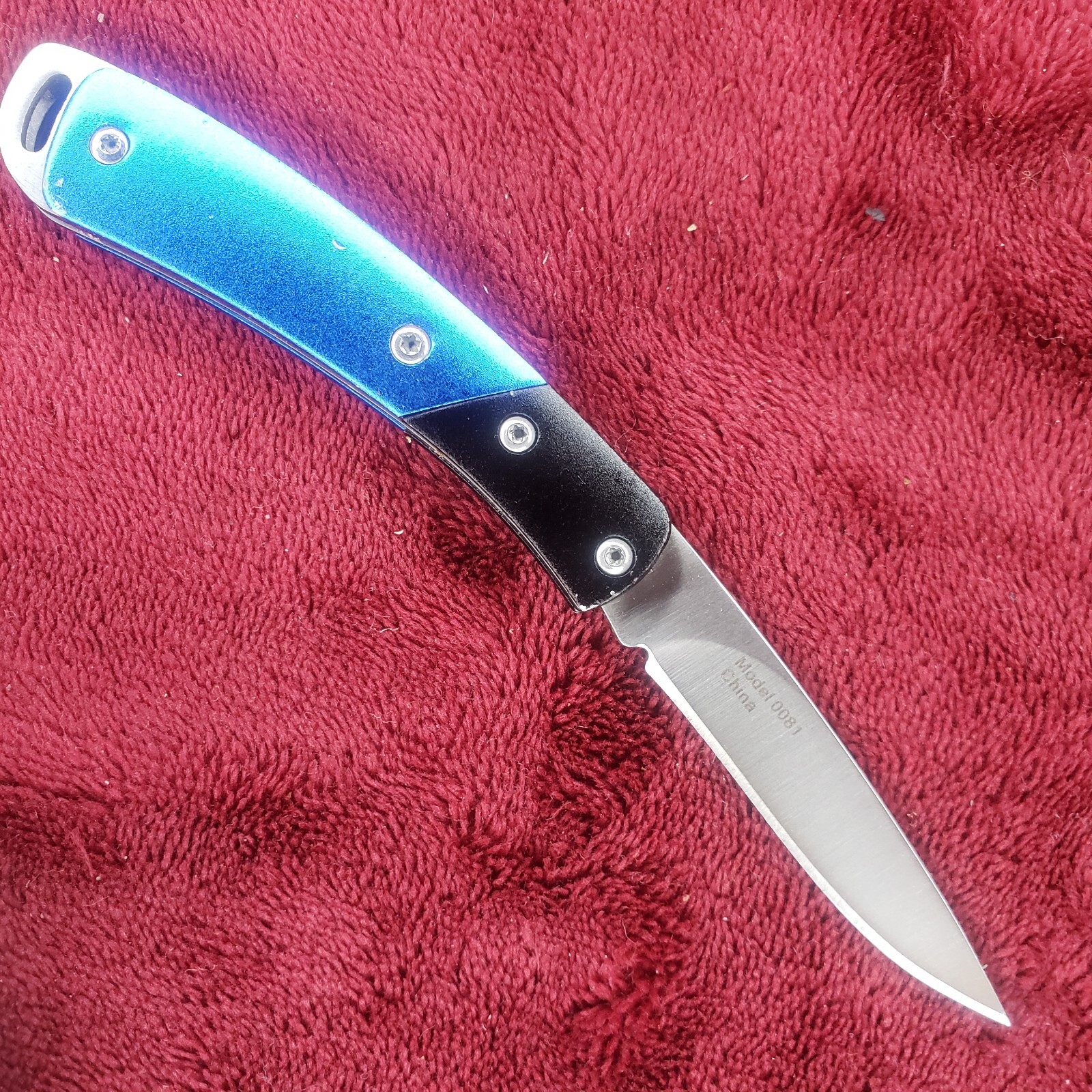 Browning Blue Folder Knife Model 0081 Folding | eBay