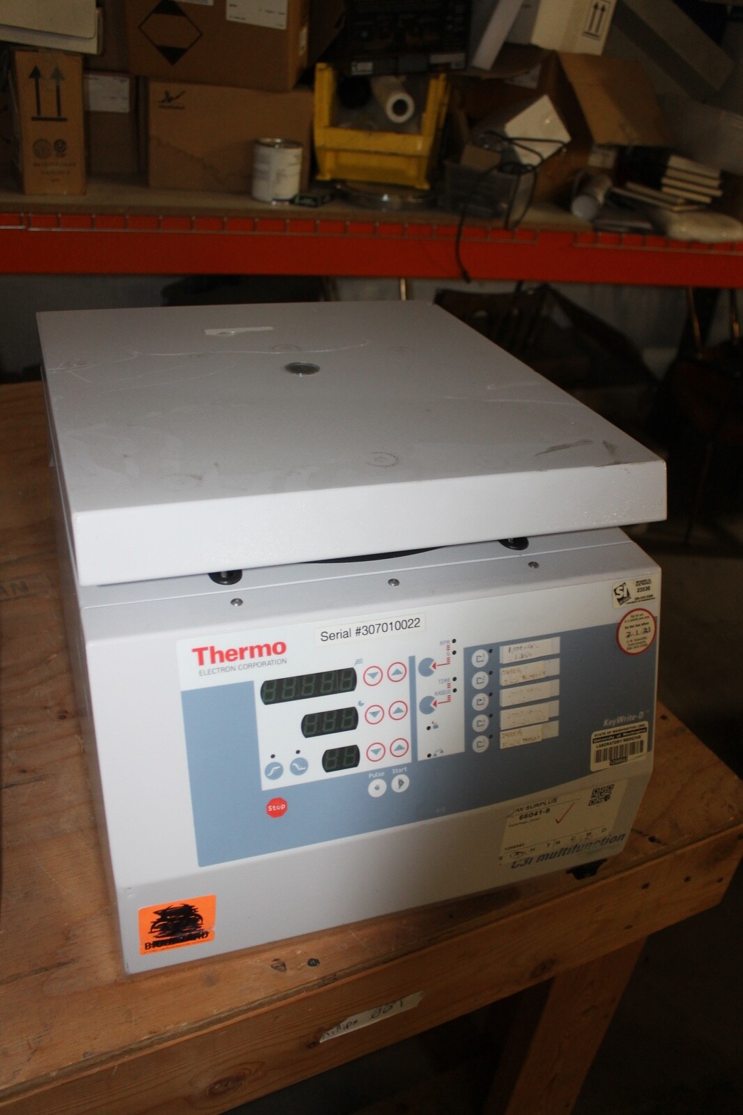 Thermo Jouan C3i Multifunction Centrifuge | eBay
