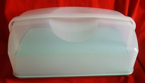 tupperware rectangular cake taker/mint | eBay