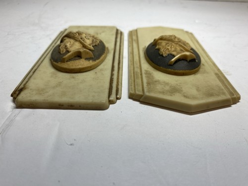 Vintage Lot Of 2 Art Deco Bakelite Light Switch Covers Slider 1940s | eBay