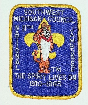 Southwest Michigan Council Boy Scout Event Patch 1985 | eBay