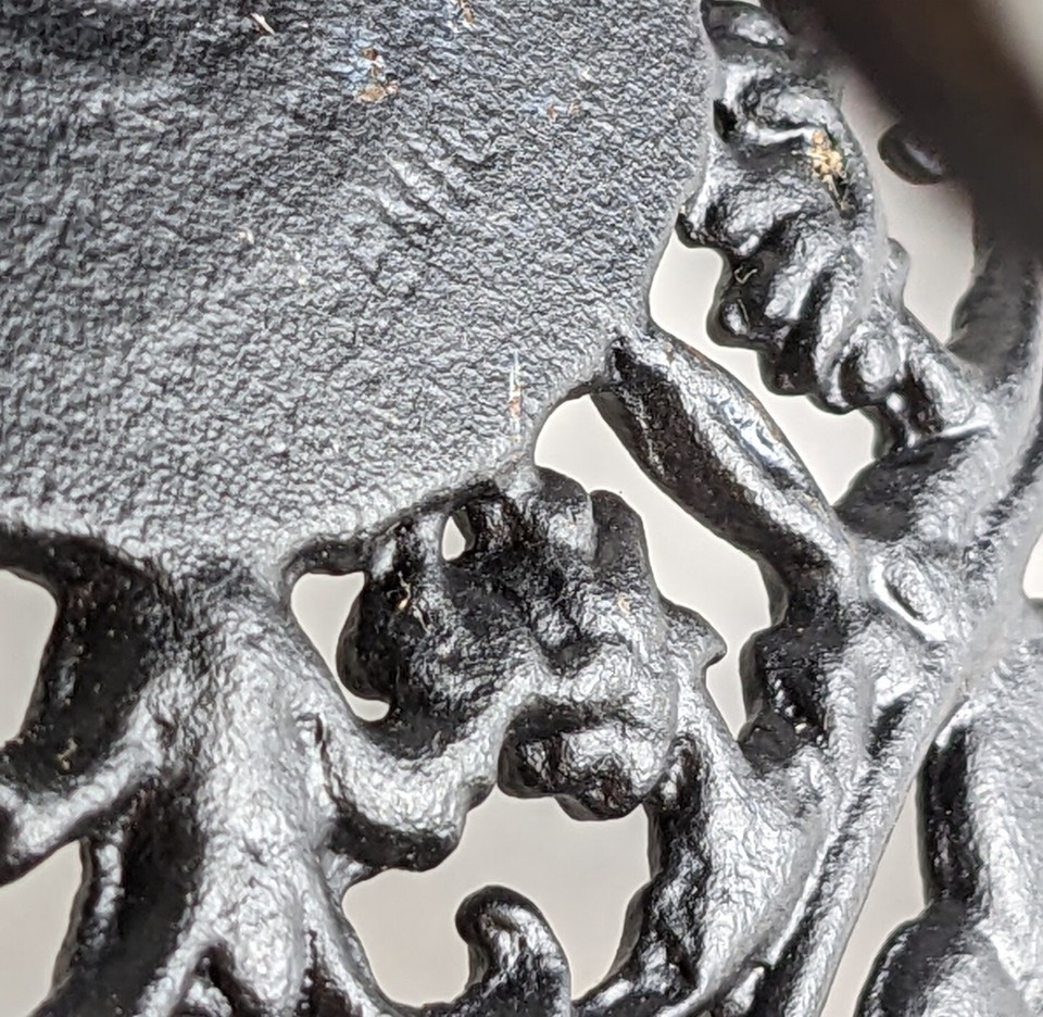 MCM Robert EMIG Black Cast Iron Pedestal Dish Greek Gods/Mythology ...