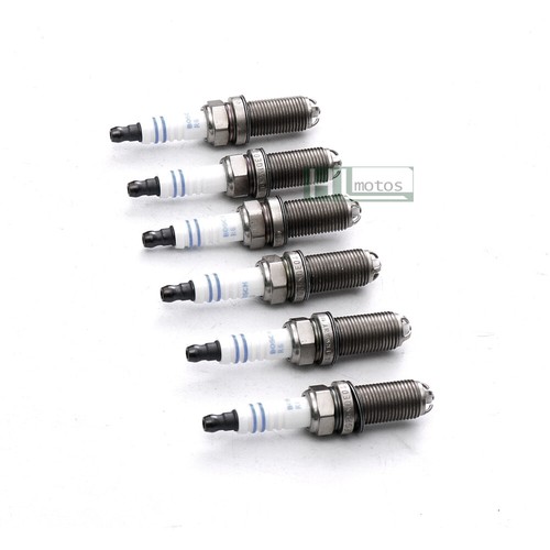 6x Spark Plug Bosch OE for Porsche 911 Boxster Cayman 987 3.6 3.8L ...