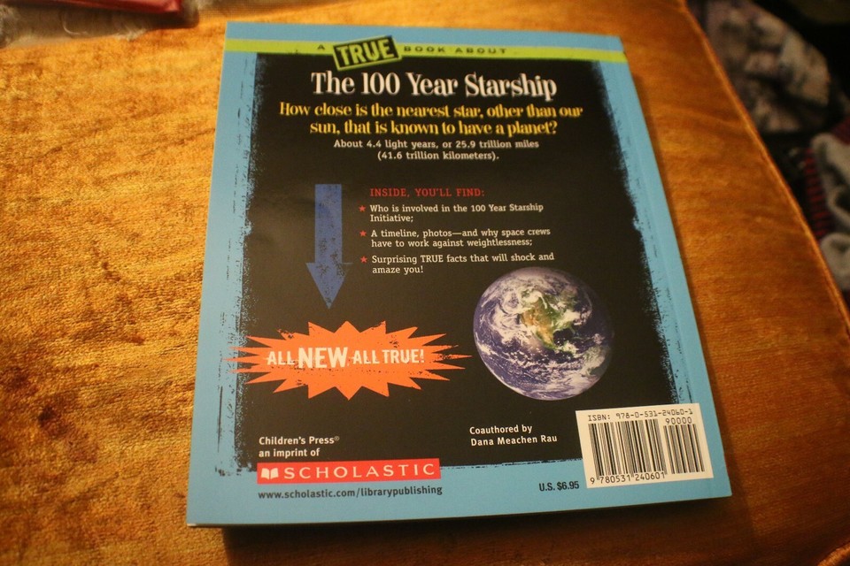 Autographed - A True Book: The 100 Year Starship by Dr. Mae Jemison ...