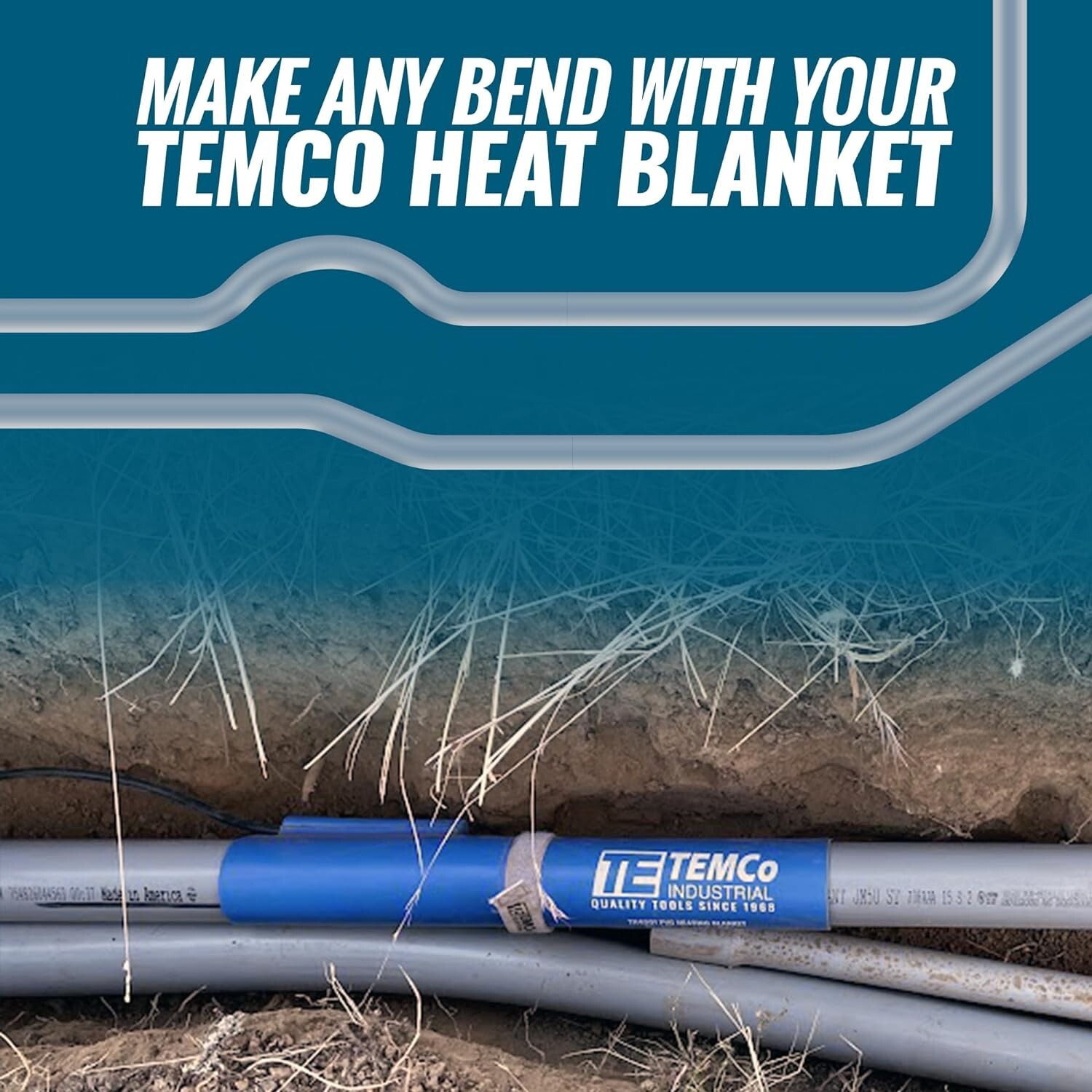 TEMCo TH4002 PVC Conduit Heat Blanket Bender 2-3" | eBay