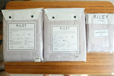 Riley Queen Sateen Sheet Set, Thistle. Includes flat sheet. | eBay